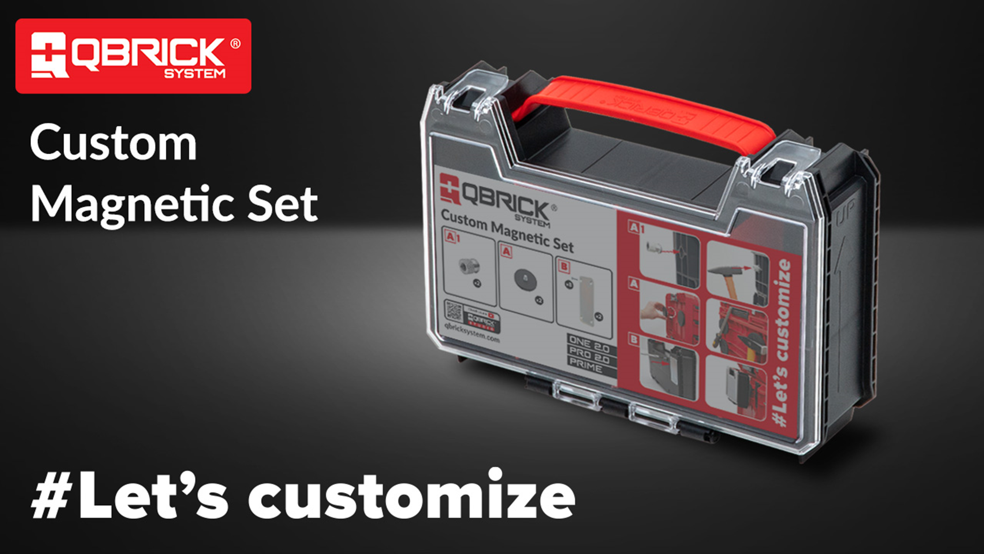 Qbrick Systems Custom Magnetic SET - Plasticmania